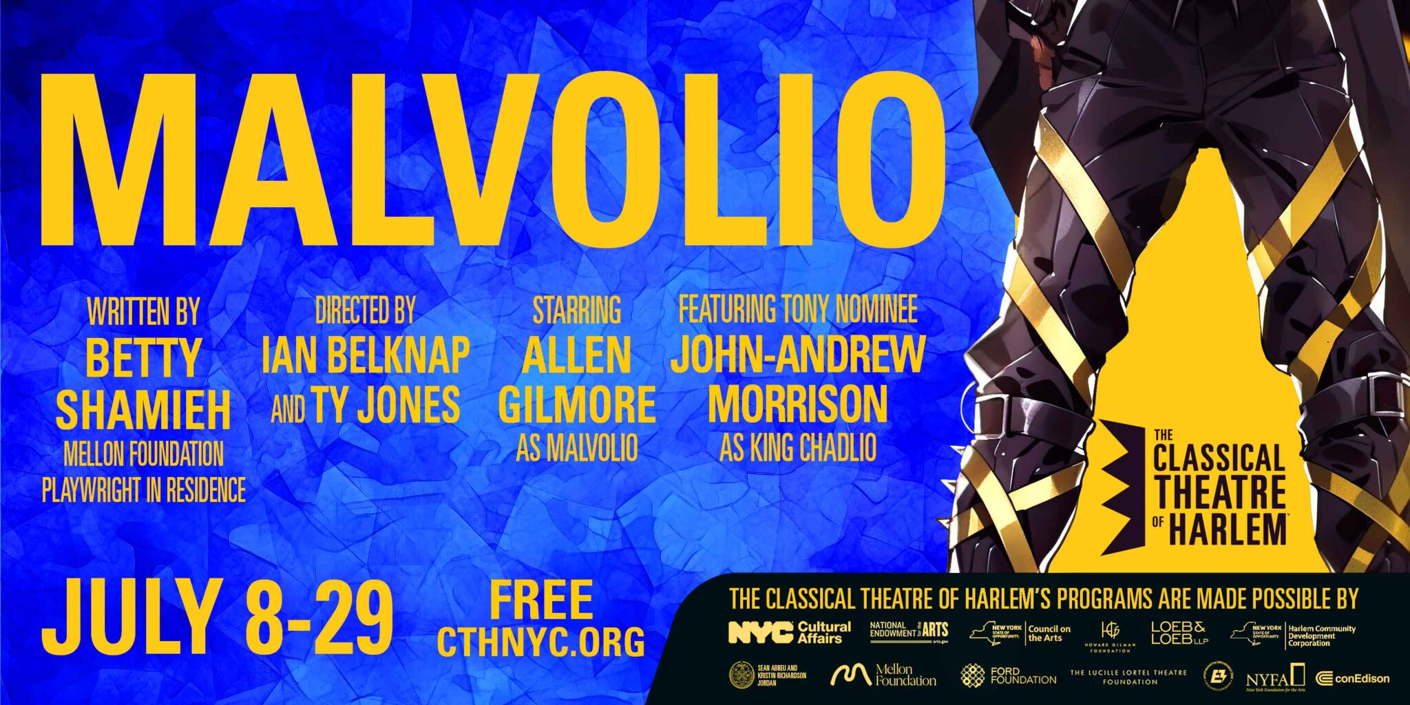 Malvolio - The Classical Theatre of Harlem